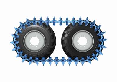 Paire de tracks avec oreille Baltic 22mm 500-22.5 506942X2 OLOFSFORS ...