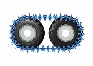 Paire de tracks avec oreille Baltic 22mm 500-22.5 171652X2 OLOFSFORS ...