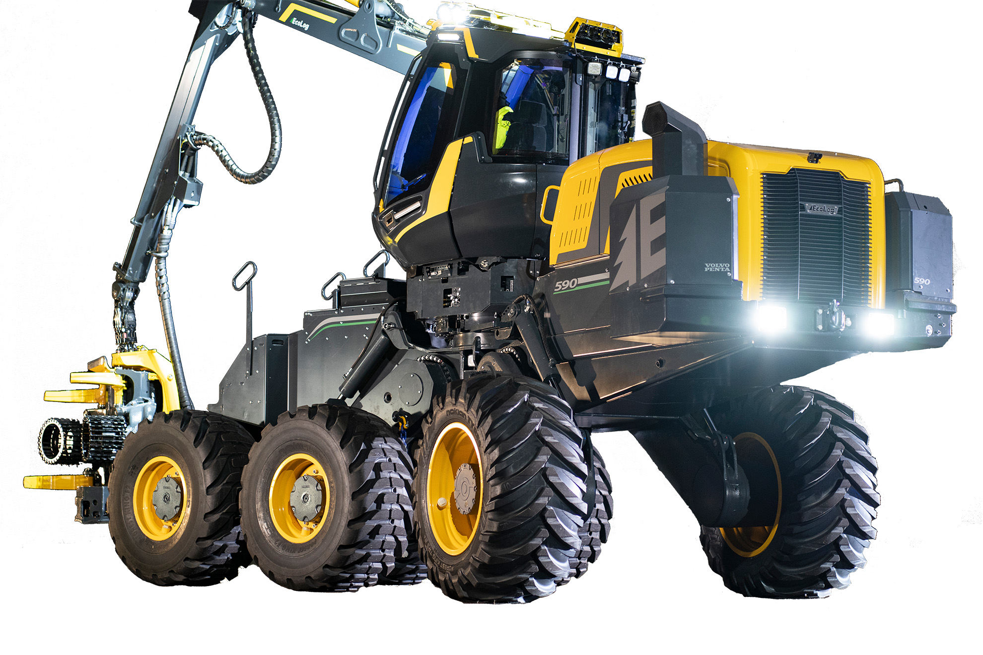 Our Forestry Machines: harvester, forwarder, winches, harvesting heads ...